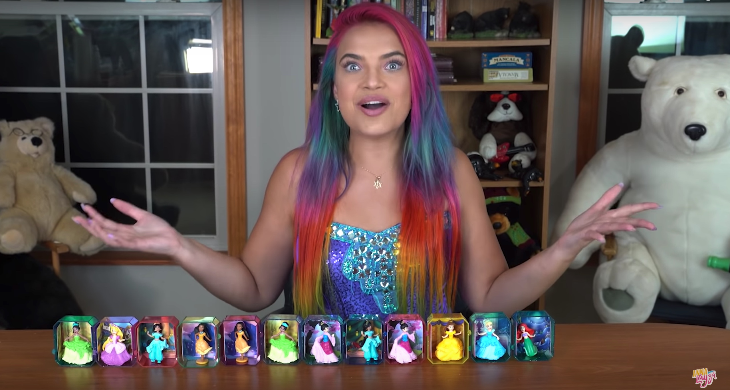 Anna Layza se transforma em várias princesas da Disney por um dia para ... Anna Layza se transforma em várias princesas da Disney por um dia para ...